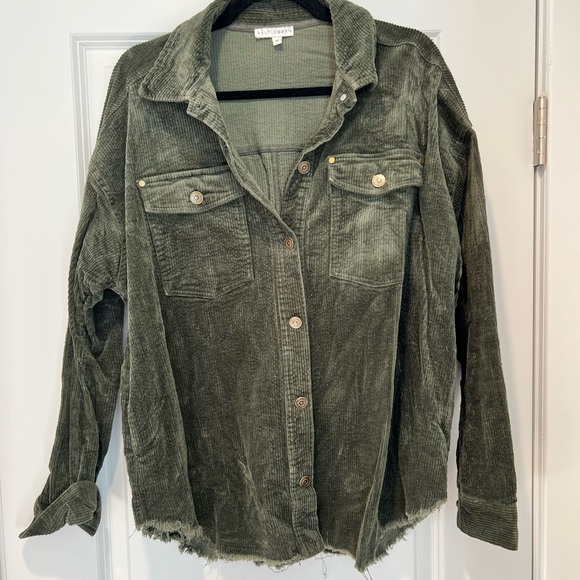 Baltic Born | Jackets & Coats | Baltic Born Olive Corduroy Utility ...